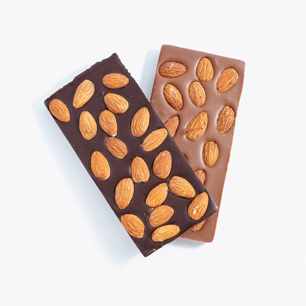 Almond Chocolate Bar | Serenade Chocolatier