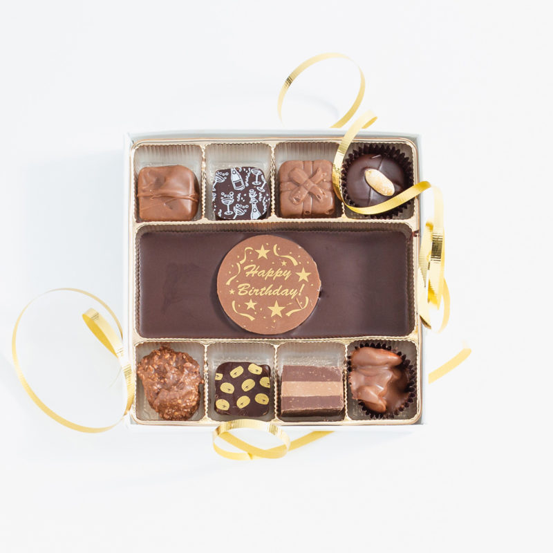 Happy Birthday Small Selection | Serenade Chocolatier